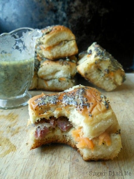 Baked Honey Mustard Ham Sandwiches - Sugar Dish Me Baked Honey Mustard Ham Sandwiches - Sugar Dish Me