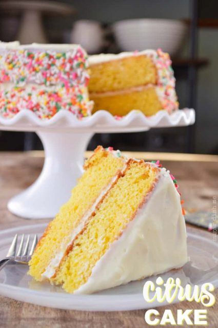 Citrus Cake - Sugar Dish Me