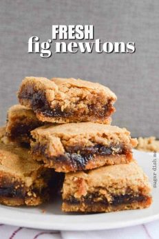 Fresh Fig Newtons - Sugar Dish Me