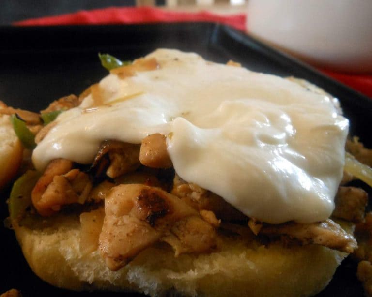 Chicken Philly Sandwiches - Sugar Dish Me