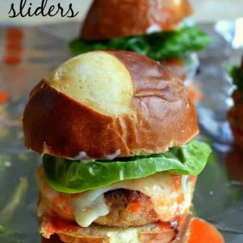 Buffalo Turkey Sliders - Sugar Dish Me