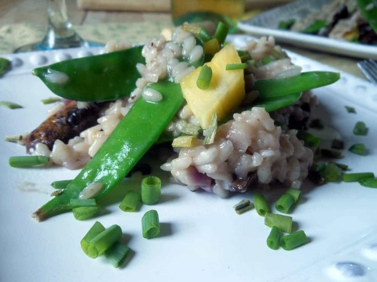 Risotto with Pineapple and Coconut Milk - Sugar Dish Me