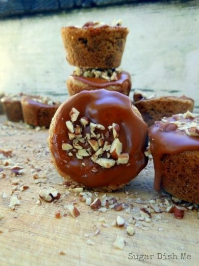 Cinnamon Pecan Cookie Cups - Sugar Dish Me