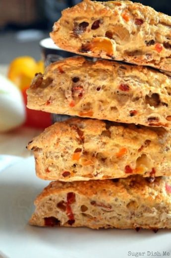 Garden Veggie Scones - Sugar Dish Me