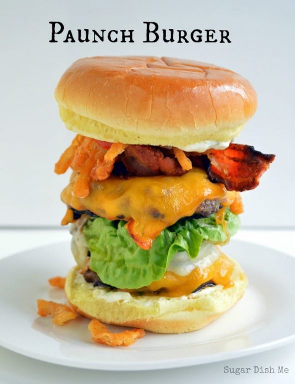 Paunch Burger - Sugar Dish Me