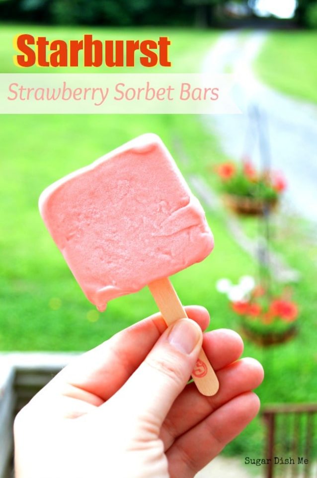 Starburst Sorbet Bars - Sugar Dish Me