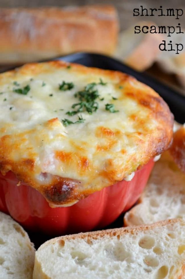 Shrimp Scampi Flatbread - Sugar Dish Me