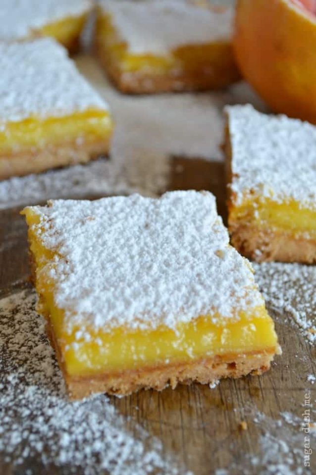 Winter Citrus Bars - Sugar Dish Me