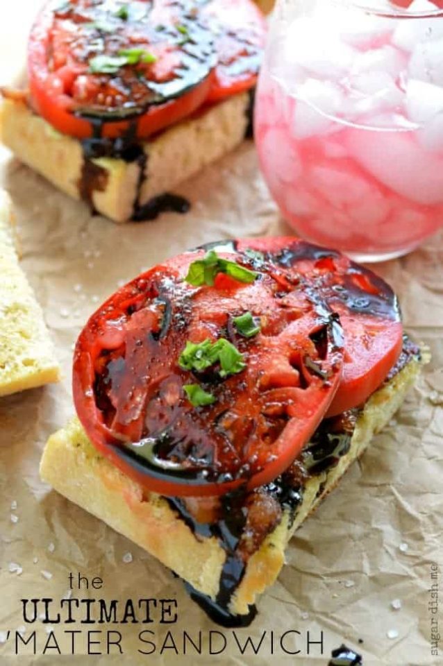 The Ultimate 'Mater Sandwich - Sugar Dish Me