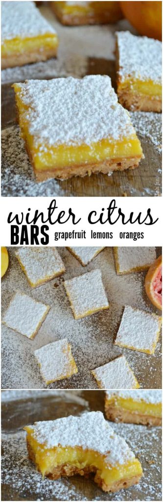 Winter Citrus Bars - Sugar Dish Me
