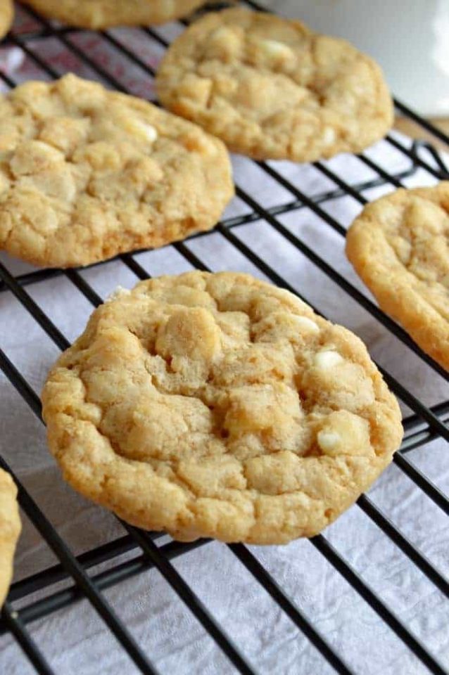 Marry Me Cookies with White Chocolate and Macadamia Nuts - Sugar Dish Me