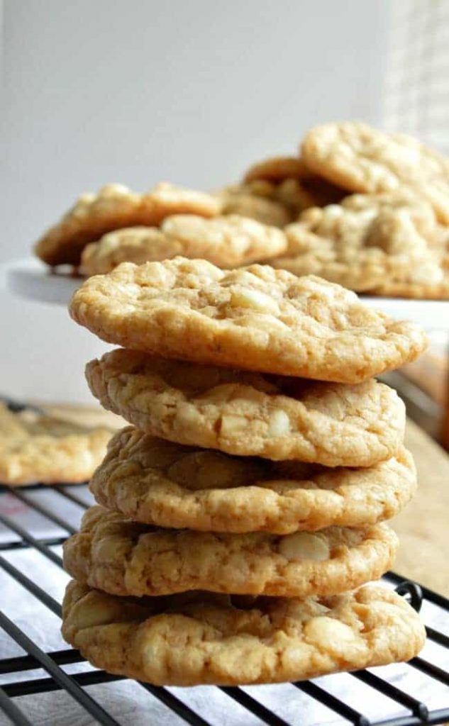 Marry Me Cookies with White Chocolate and Macadamia Nuts - Sugar Dish Me
