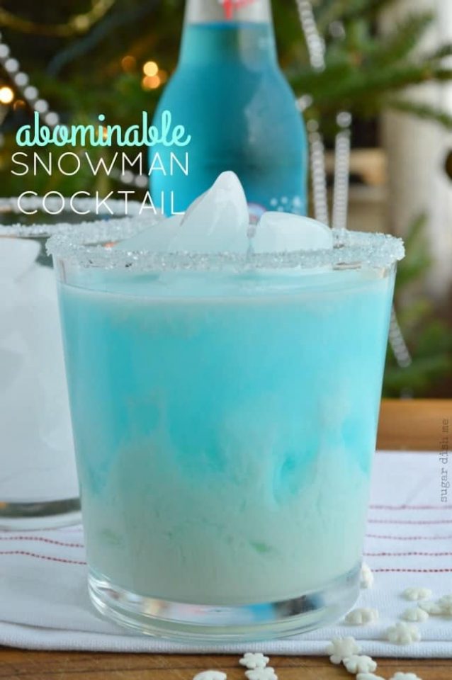 Abominable Snowman Cocktail - Sugar Dish Me