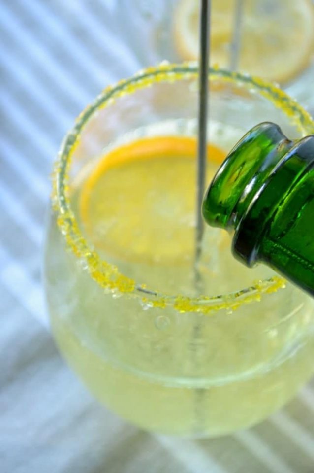 Meyer Lemon Mimosas - Sugar Dish Me