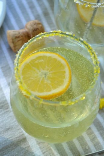 Meyer Lemon Mimosas - Sugar Dish Me