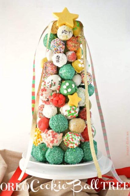 Oreo Cookie Ball Tree - Sugar Dish Me