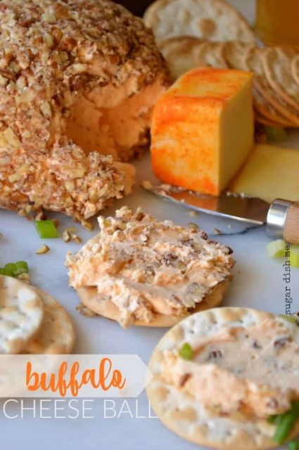Buffalo Cheese Ball - Sugar Dish Me