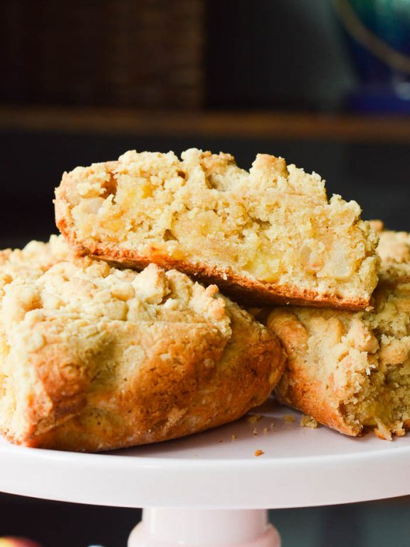 Apple Pie Scones - Sugar Dish Me