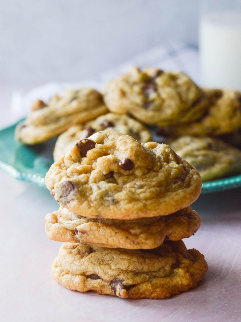 The Best Soft Chocolate Chip Pudding Cookies - Sugar Dish Me