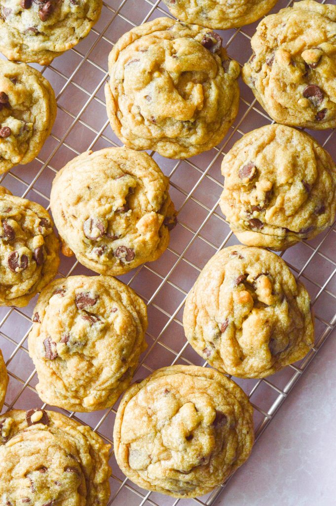 The Best Soft Chocolate Chip Pudding Cookies - Sugar Dish Me